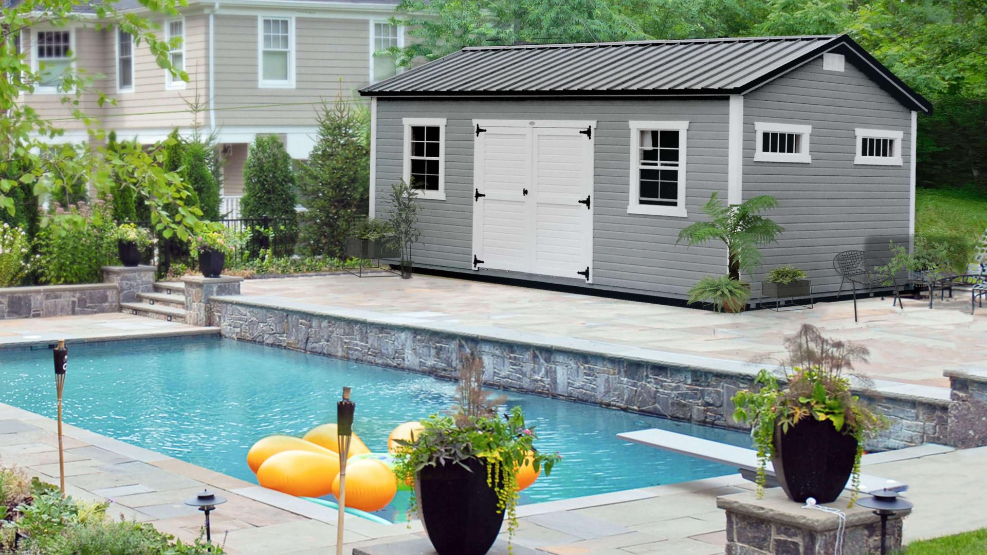 How to Select the Perfect Design for Your Pool Shed